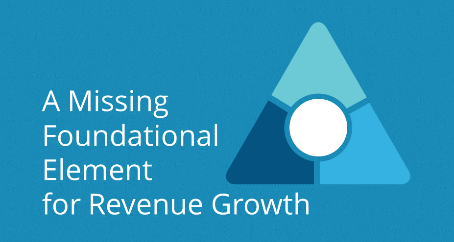 A Missing Foundational Element for Revenue Growth